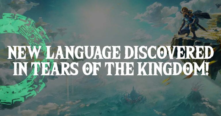 New Language Discovered in the Tears of the Kingdom! - GameScribes